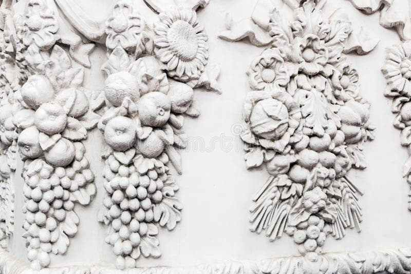 Bas-reliefs and Sculptural Details Stock Image - Image of city ...