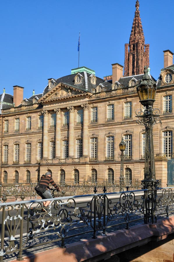 Bas Rhin, Le Palais Rohan in Strasbourg Stock Photo - Image of alsace ...