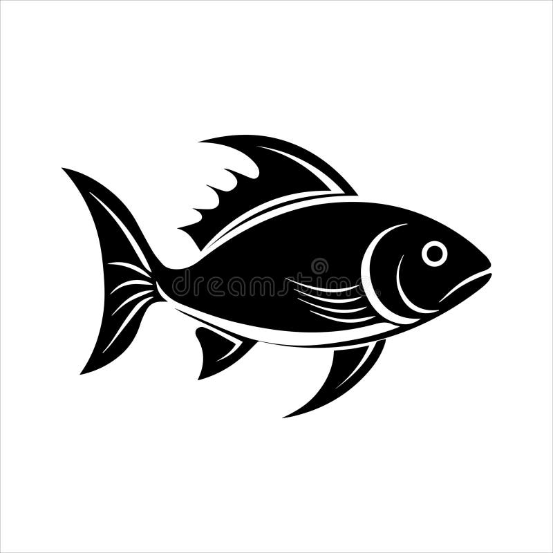 Basa Sea Fish Vector Illustration Stock Vector - Illustration of ...