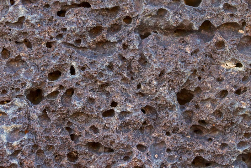 Basalt with a Vesicular Texture, it S Also Called Vesicular Basa Stock ...