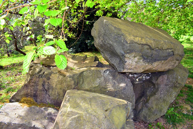 Basalt with Columnar Joint Structure. Cretaceous, Cenomanian Stock ...