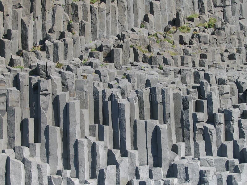 Basalt Columns stock image. Image of close, geology, columnar - 8622445
