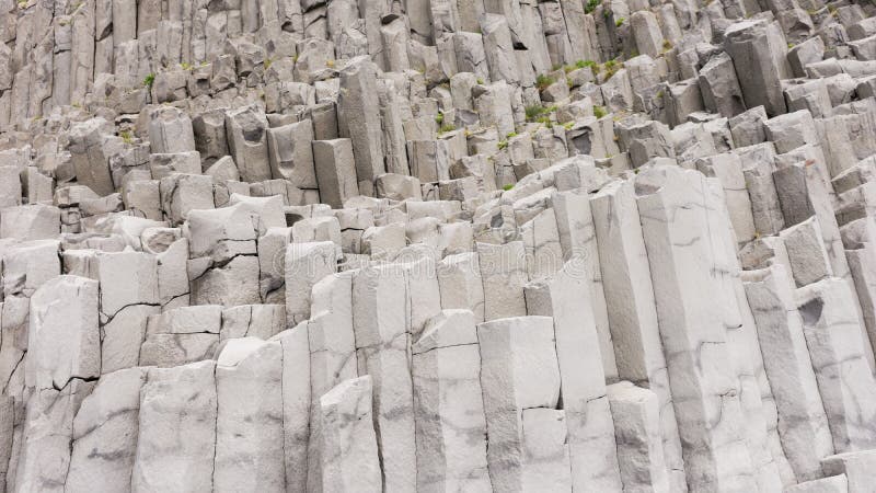 Basalt columns in Iceland stock image. Image of natural - 121003379