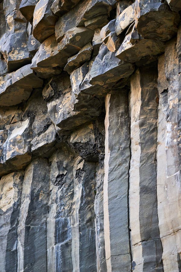 Basalt Columns, Natural Formations Stock Image - Image of geological ...