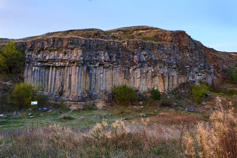 Basalt Columns, Natural Formations Stock Image - Image of geological ...