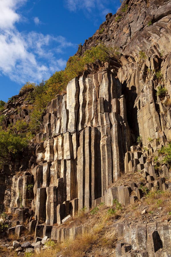 Basalt columns stock photo. Image of column, abstract - 39945148