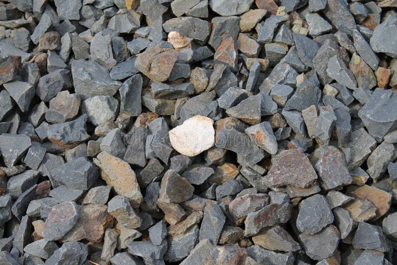 Crushed basalt stock image. Image of granular, basalt - 43045989