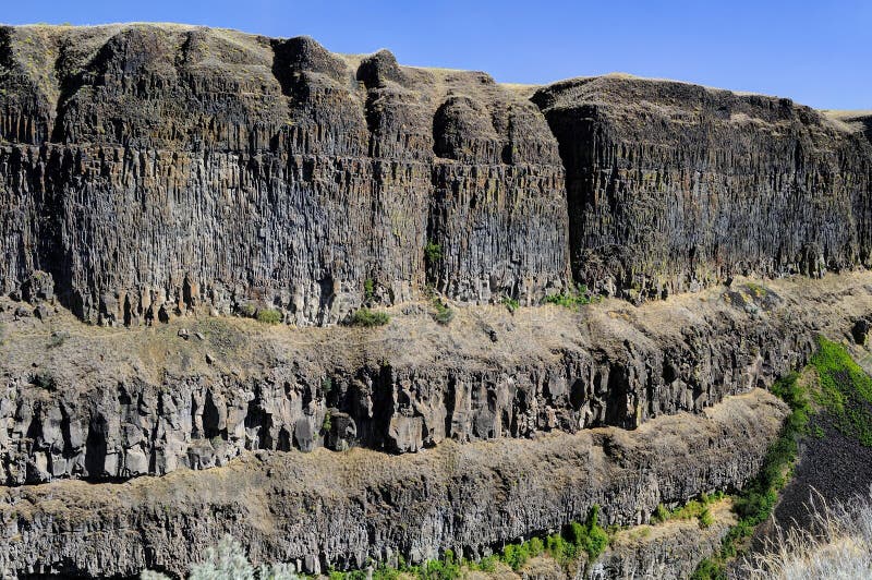 Basalt landform stock image. Image of view, landforms - 36002601