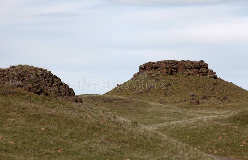 Basalt Mounds stock photo. Image of mounds, minerals - 52101166