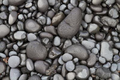 Basalt Pebbles stock image. Image of mineral, close, oval - 15577433