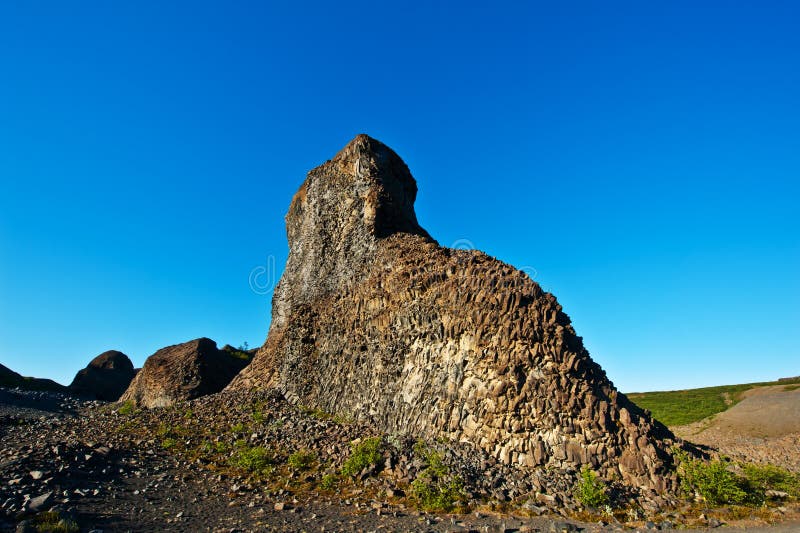 Basalt rock stock photo. Image of basalt, formation, stripes - 28589398