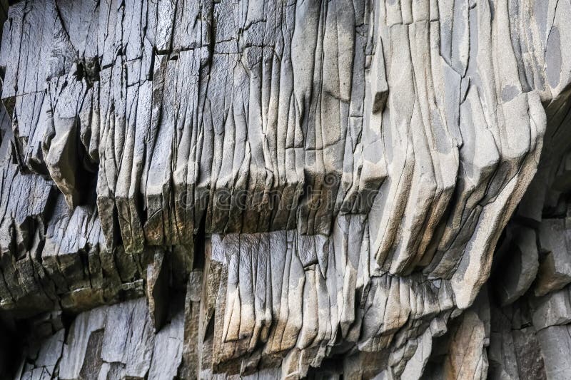 Basalt Rock Formations Creating Stunning Natural Patterns in Iceland ...