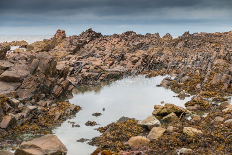 Basalt rock formations stock image. Image of colourful - 47371481