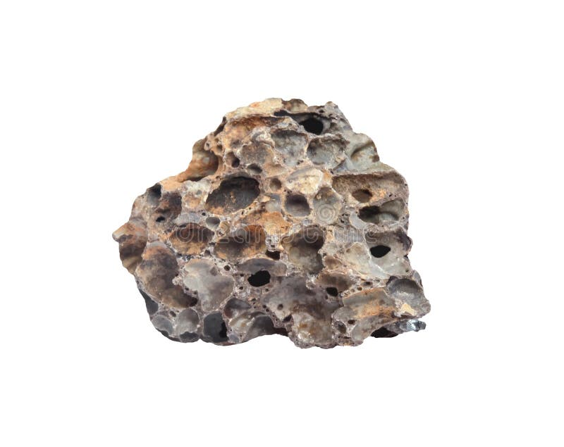 Basalt Rock or Igneous Isolated on White Background , Clipping Path ... Basalt Rock or Igneous Isolated on White Background , Clipping Path ...