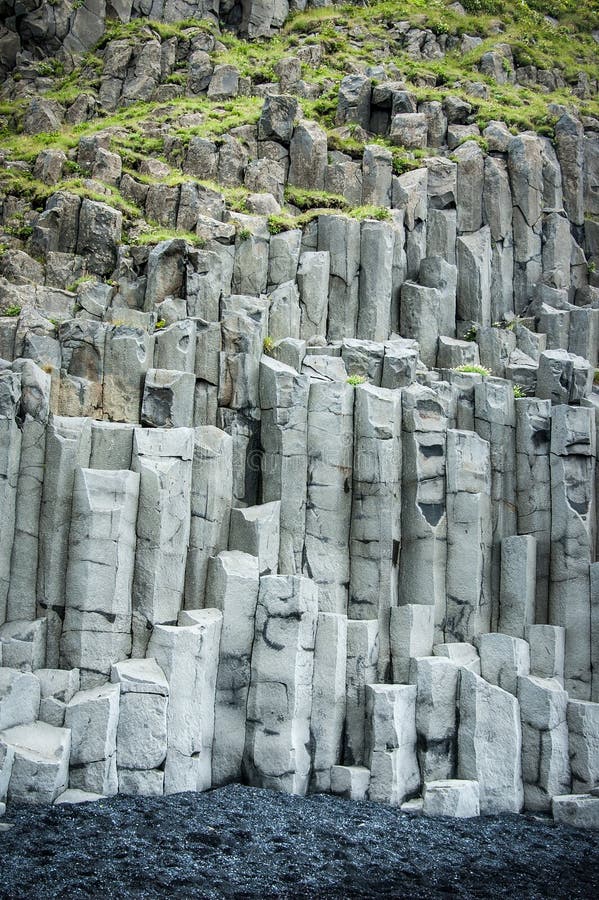 Basalt rocks stock image. Image of beach, peaceful, basalt - 70473879