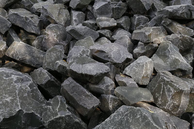 Basalt rocks stock image. Image of excavation, work, duty - 58556243