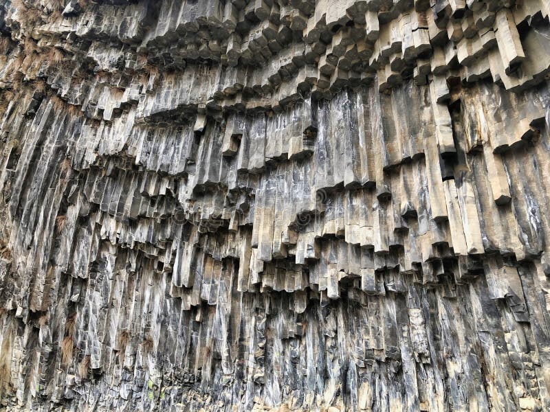 Basalt rocks stock image. Image of geology, cliff, iron - 290149063