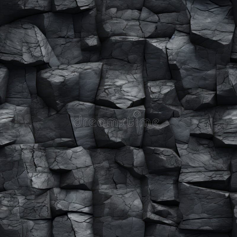 Basalt Stone Creative Abstract Photorealistic Texture. Stock ...