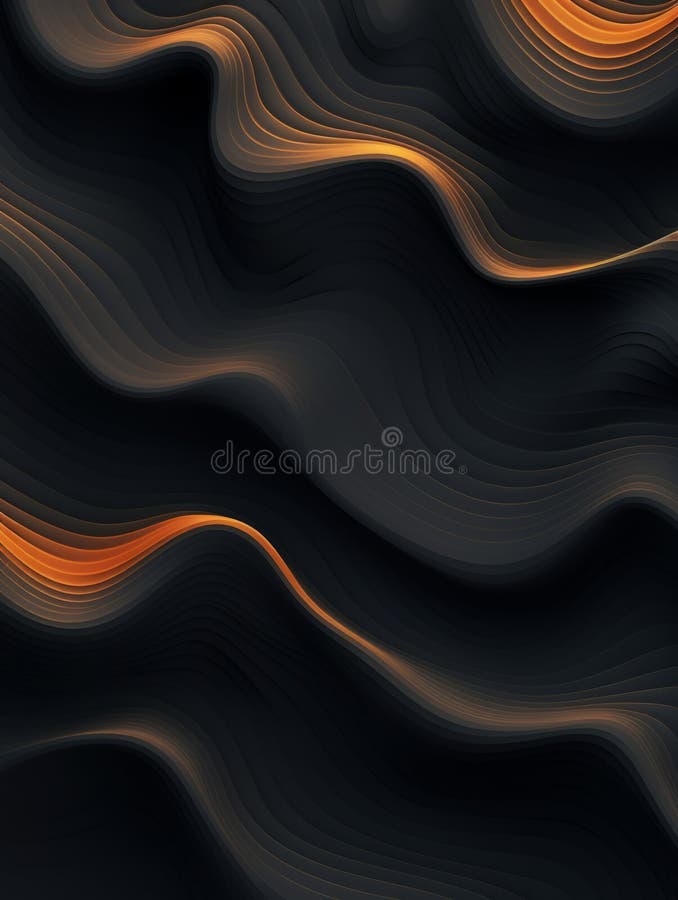 Basalt Stone Creative Abstract Wavy Texture. Stock Illustration ...