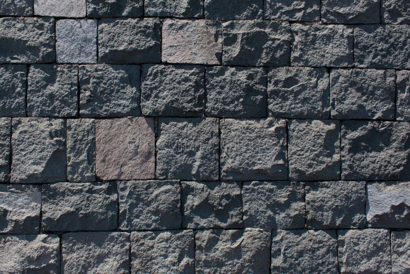 Basalt stone wall stock photo. Image of detail, lava - 137934922