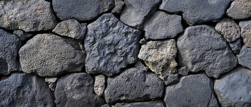Basalt Texture Showcasing Rough Volcanic Surface and Natural Formations ...