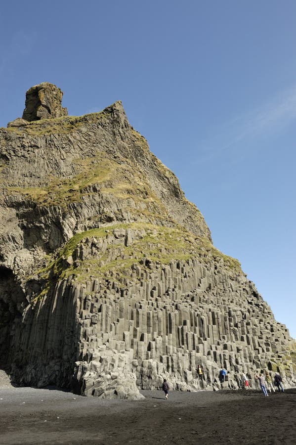 Basalt Volcanic Rock, Iceland. Stock Photo - Image of boulder, vacation ...