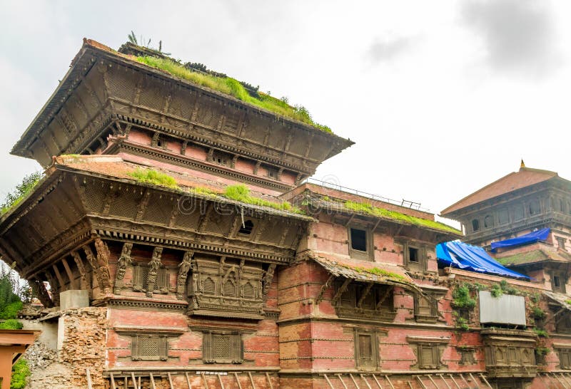 Basantapur Durbar of Nepal stock photo. Image of architecture - 97841494
