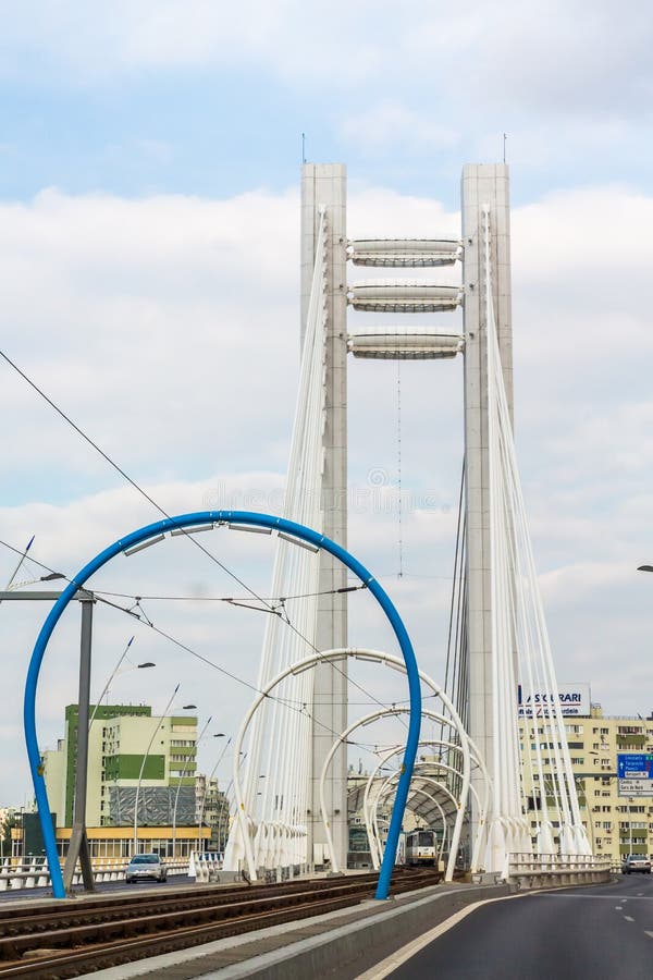 Basarab bridge editorial image. Image of city, build - 39192655