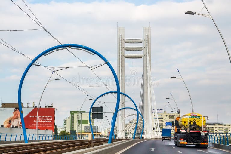 Basarab bridge editorial photo. Image of basarab, building - 39192751