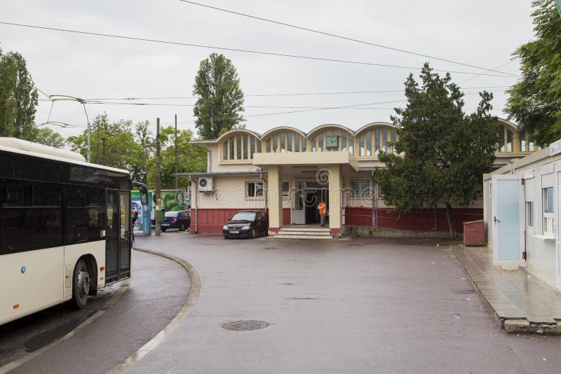 Basarab Train Station Main Building and Bus Station Editorial Stock ...