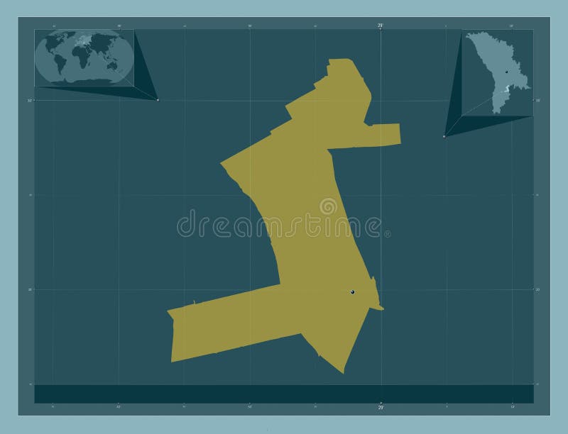 Basarabeasca, Moldova. Solid. Major Cities Stock Illustration ...