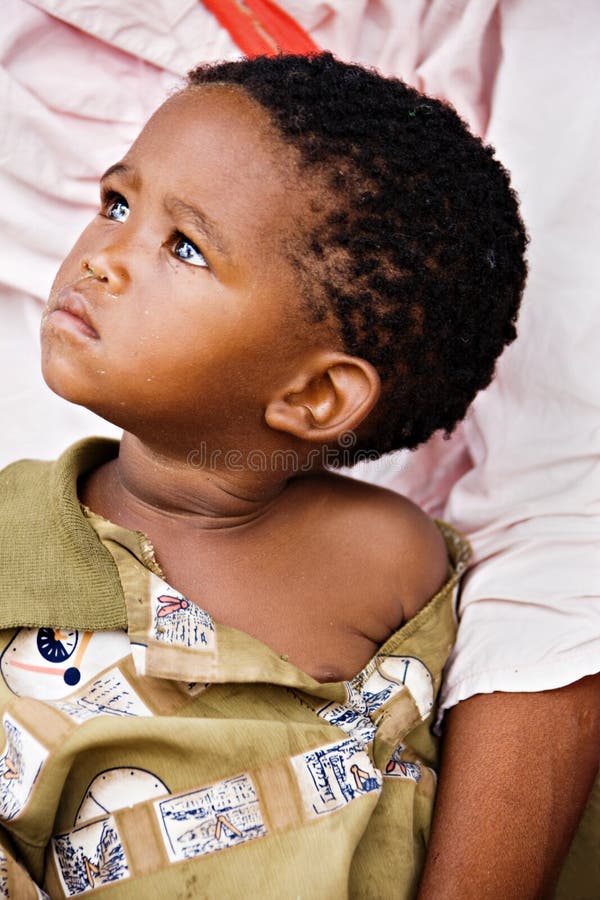 Basarwa child stock photo. Image of emotional, ethnicity - 7838710