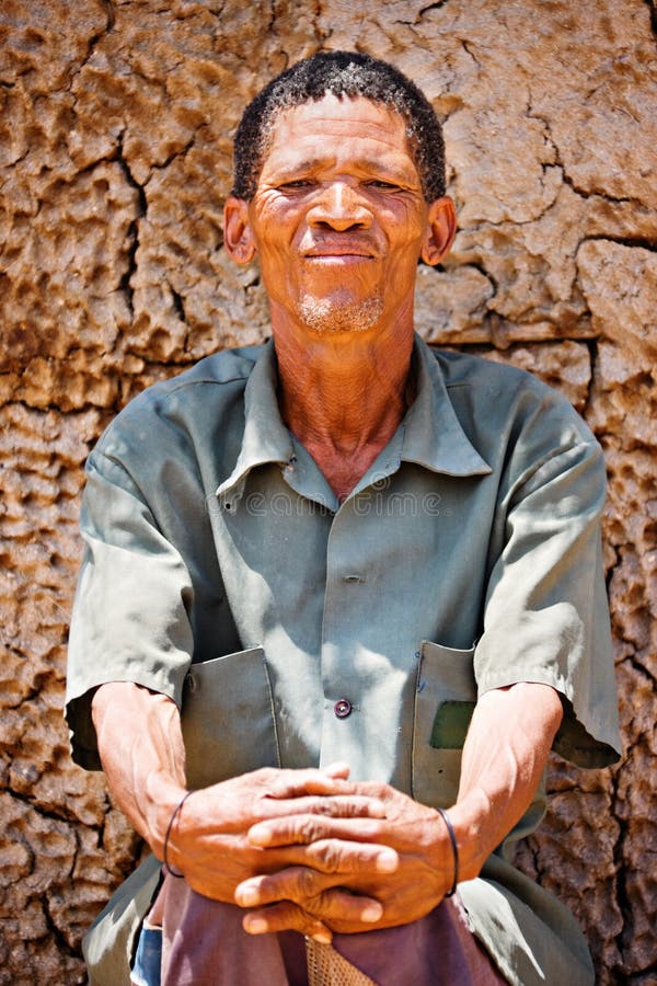 Basarwa man stock image. Image of poverty, life, beautiful - 7945647