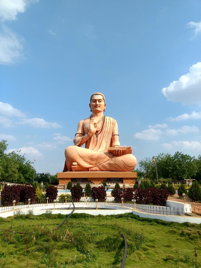 Statue Von Sri Basavanna in Bengaluru. Stockbild - Bild von staatsmann ...