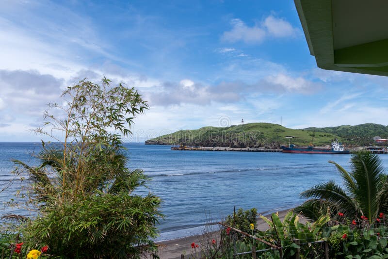 Basco Port and Beach in Batanes Stock Image - Image of landscape ...