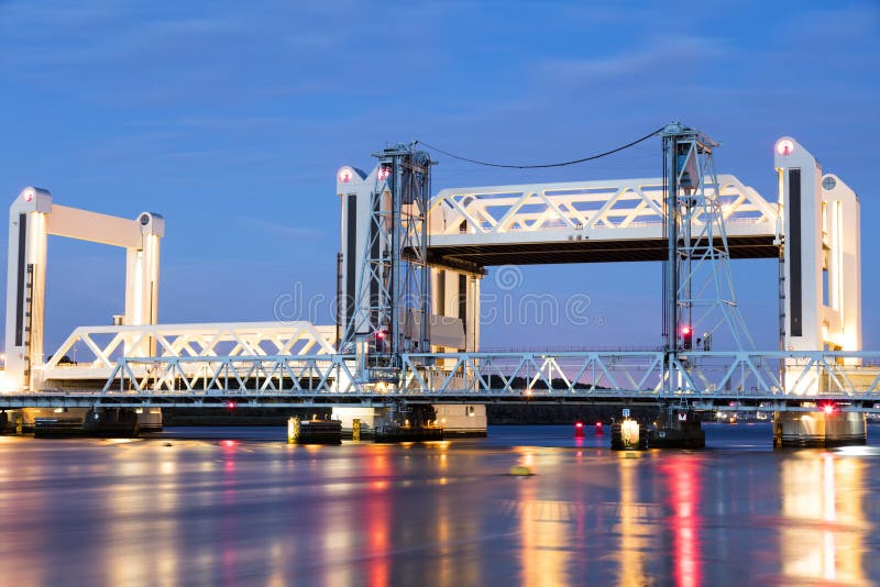 Bascule bridge stock image. Image of marine, port, ocean - 57841949