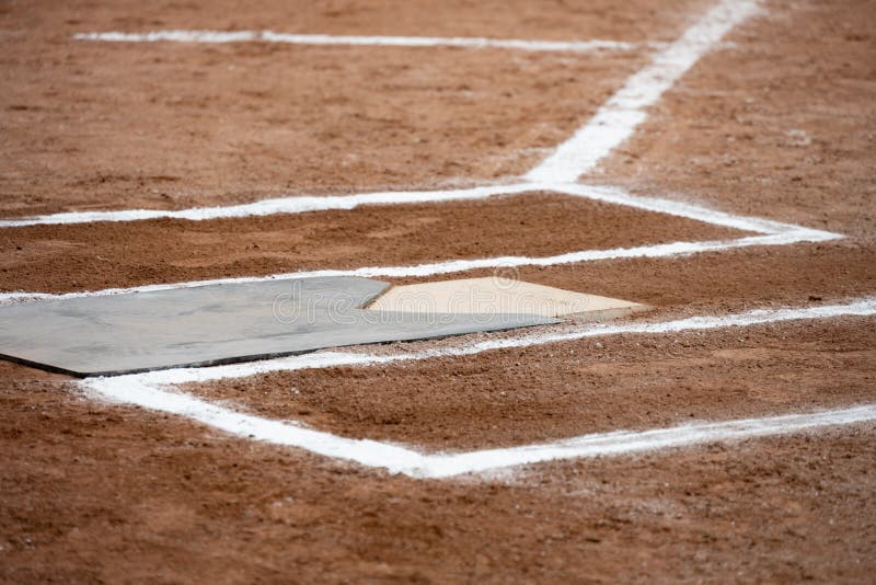 Base of baseball field stock photo. Image of hobby, recreation - 236255464