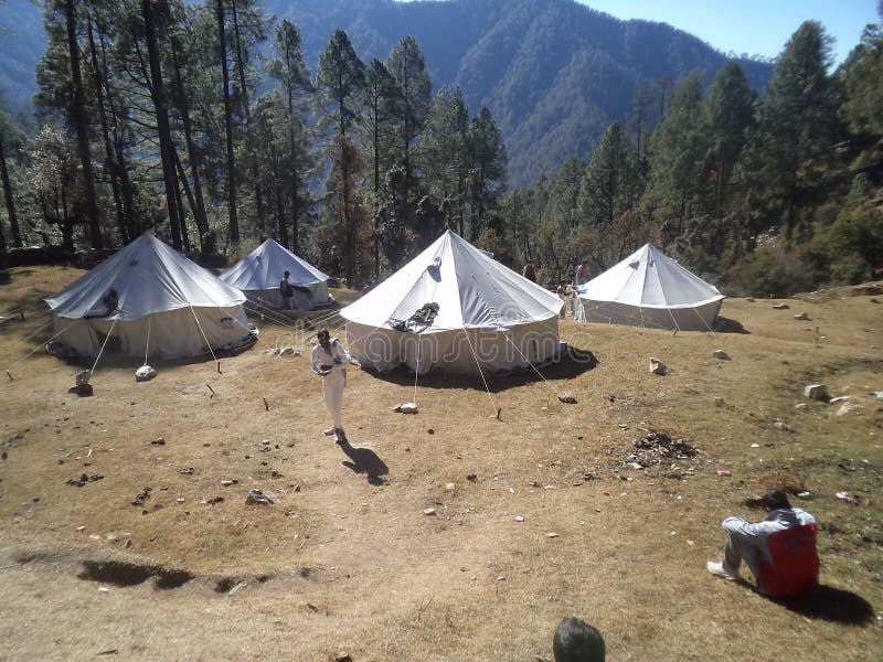 A Base Camp during Adventure Course at Nims Mountaineering Editorial ...