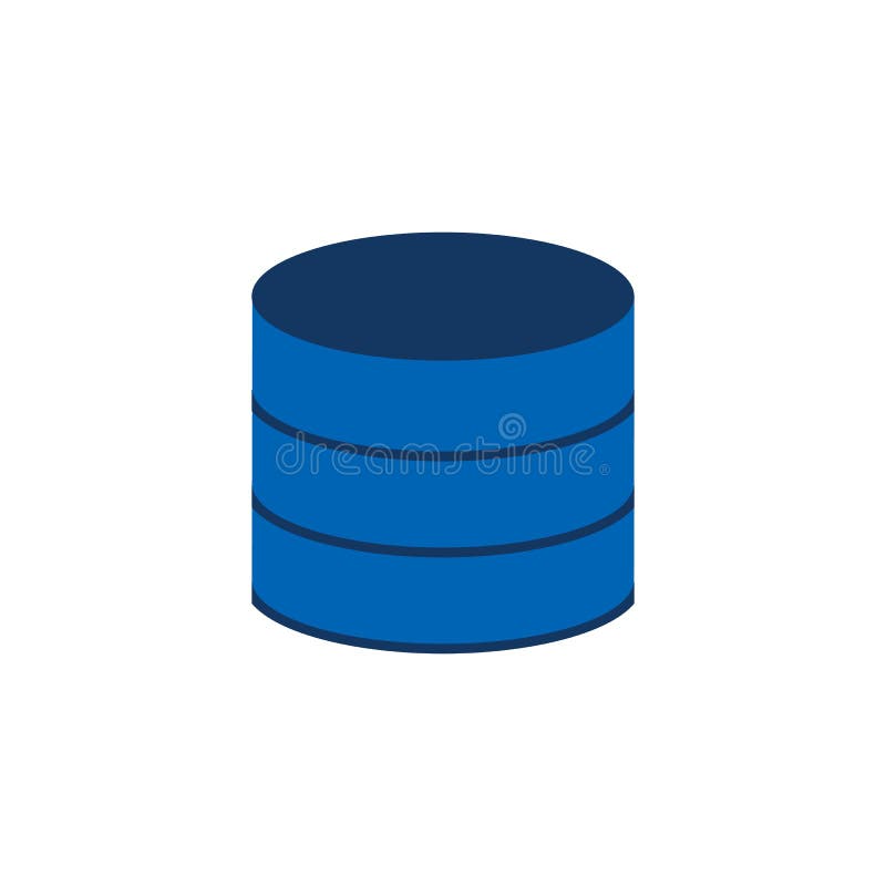 Base De Datos De Servidor Logo Icon Design Ilustración del Vector ...