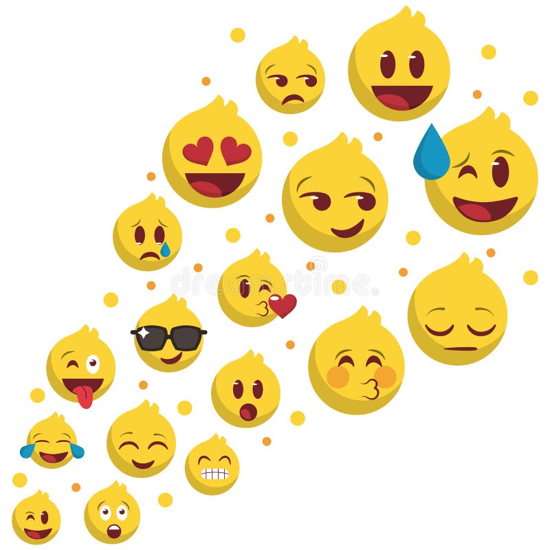 Popular Emoticons Stock Illustrations – 202 Popular Emoticons Stock ...