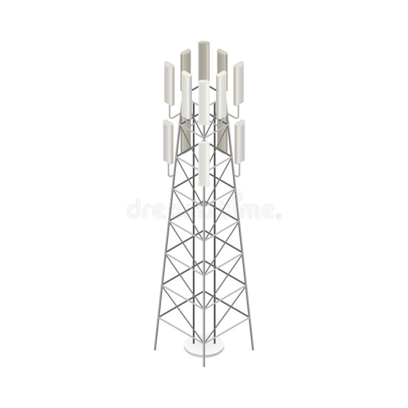 Communication Base Station Stock Illustrations – 1,784 Communication ...