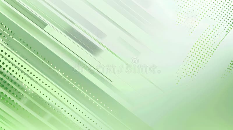 Base for Presentation on a Green Background Abstract Light Elements ...