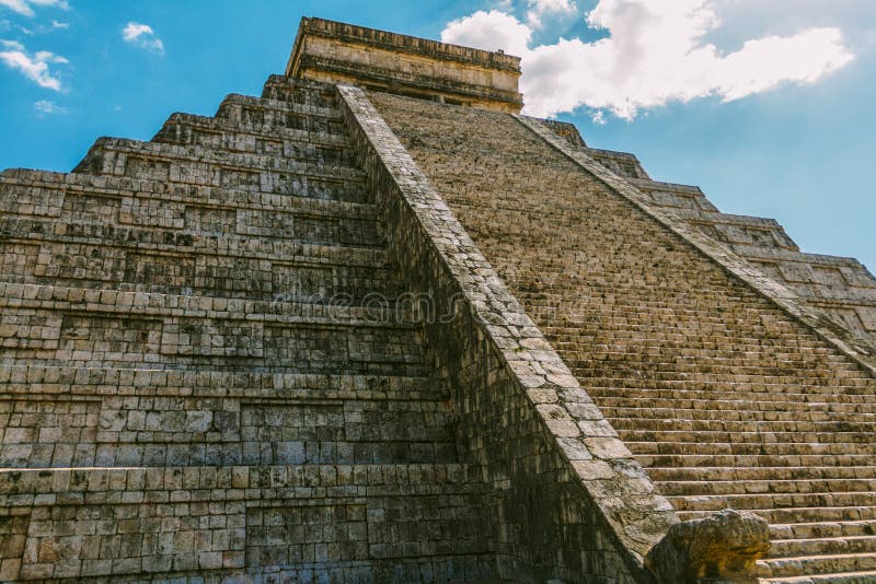 On the base of a Pyramid stock image. Image of civilization - 99297723