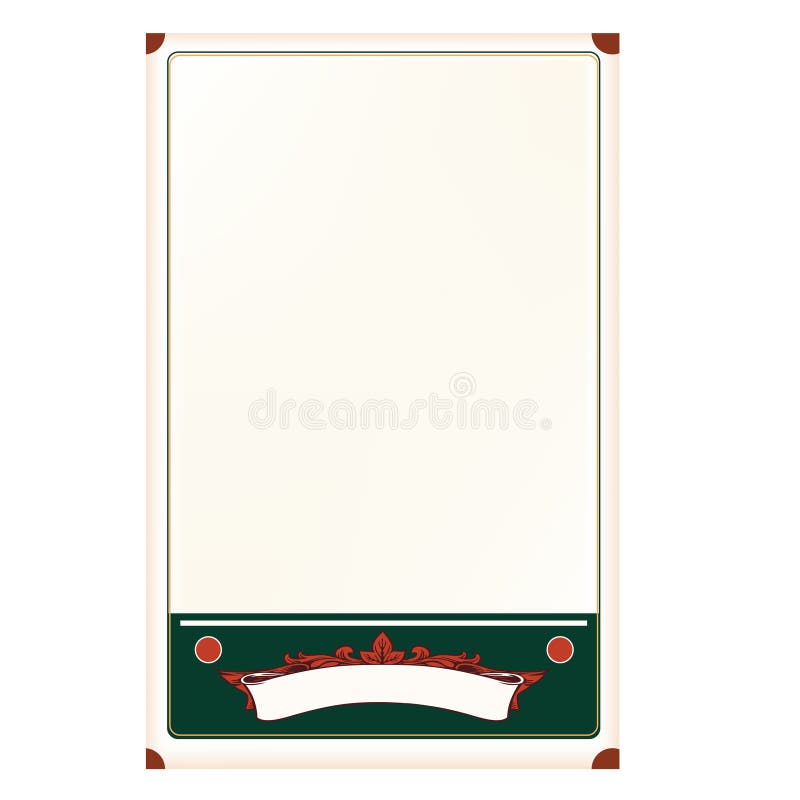 Base for retro poster stock vector. Illustration of ribbon - 346891556