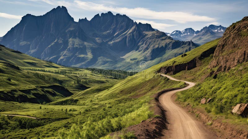 Base road ends stock photo. Image of landscape, abrupt - 368356012