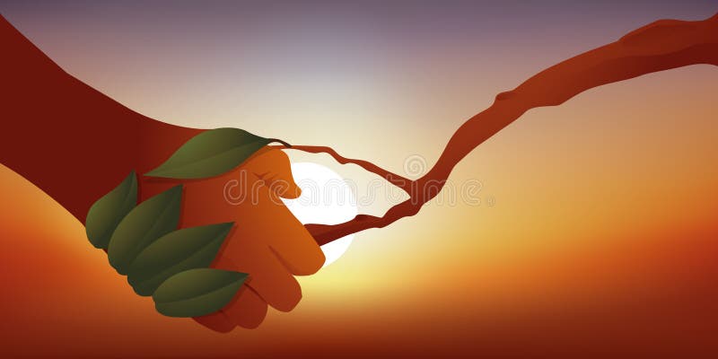 Tree Handshake Stock Illustrations – 732 Tree Handshake Stock ...