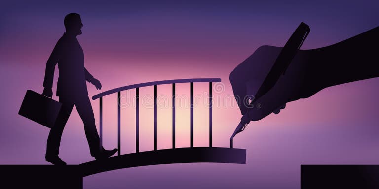 Man Drawing Road To Success Stock Illustrations – 96 Man Drawing Road ...