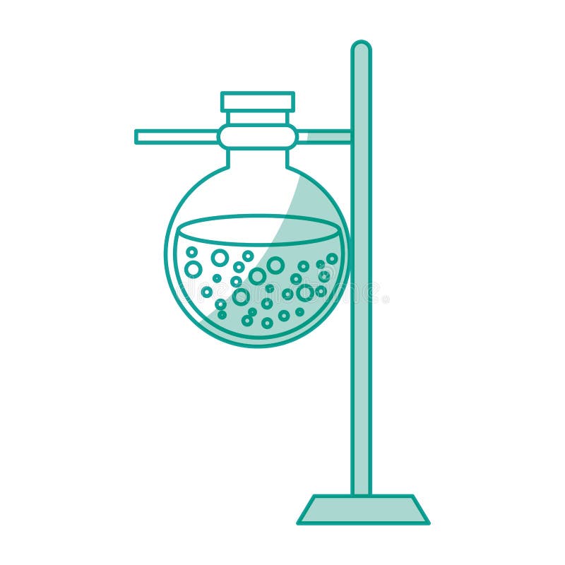 Base Test tube with liquid stock vector. Illustration of biology - 92058905