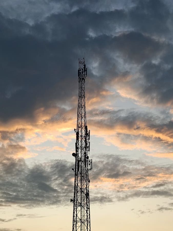Base Transceiver Station stock photo. Image of tower - 261724574