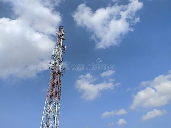 Base Transceiver Station Stand for the Signal Stock Image - Image of ...